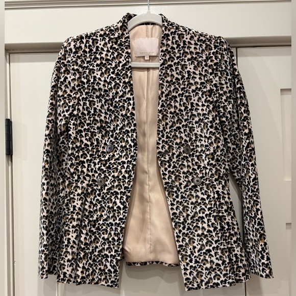 Rebecca Taylor | Jackets & Coats | Rebecca Taylor Leopard Animal Print ...